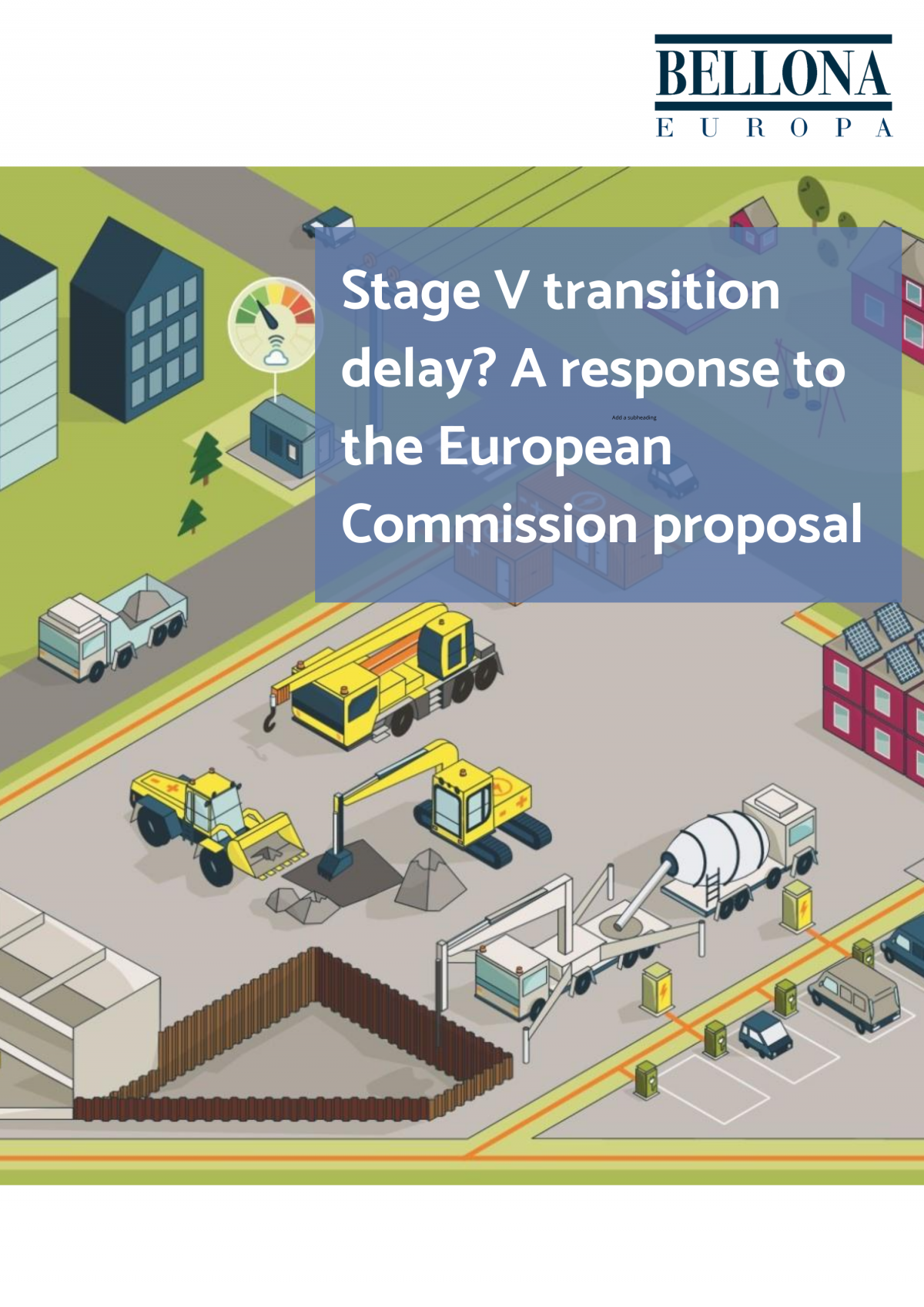 Insights: Non Road Machinery Stage V transition deadlines for non-road ...